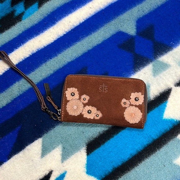STS Ranchwear | Bags | Sts Ranch Wear Wallet Brown Rough Out | Poshmark